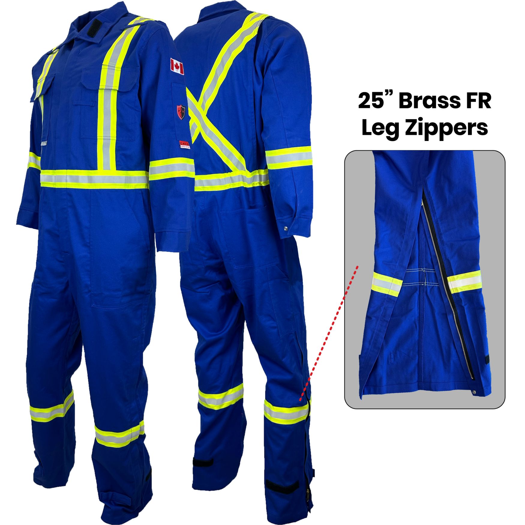 Atlas Guardian® FR/AR Coveralls w/ Leg Zippers | Atlas Workwear